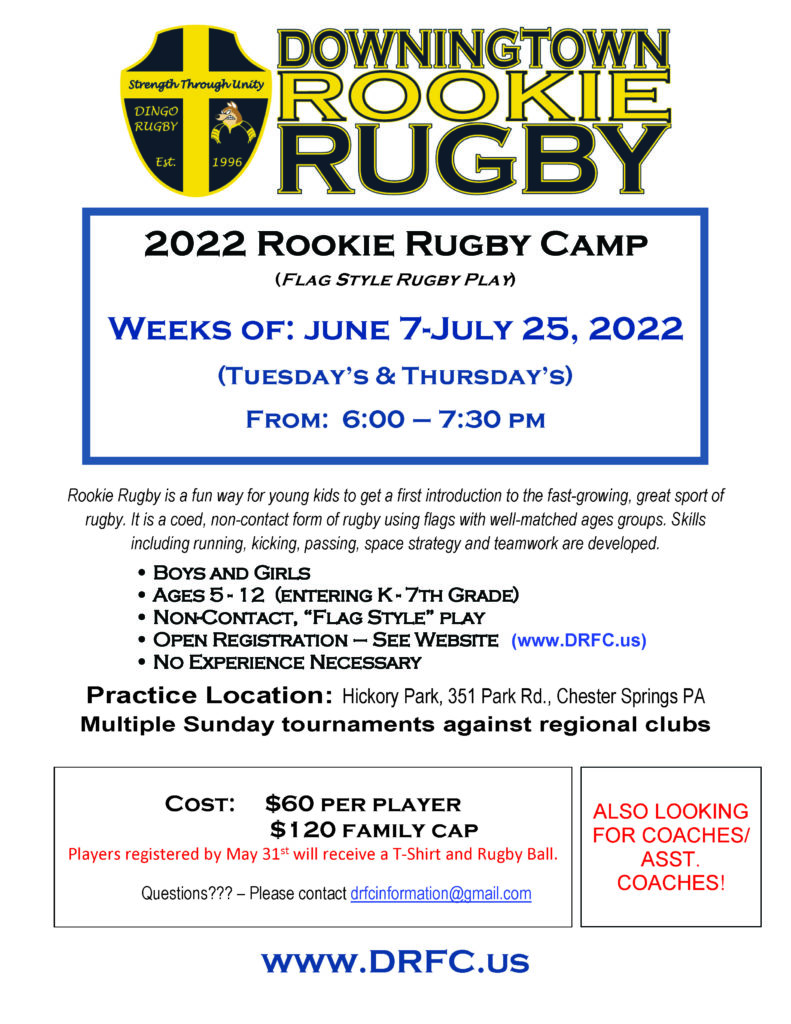 Downingtown Rugby Footbal Club – Rugby – Strength Through Unity
